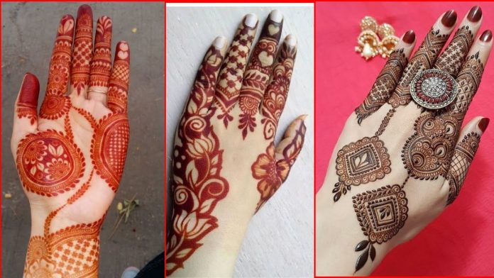 Back Hand Mehndi Designs For girls on Eid 2025 - Story.com.pk