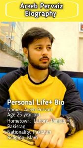 Areeb Pervaiz Biography, Age, Wife, Education - Story.com.pk