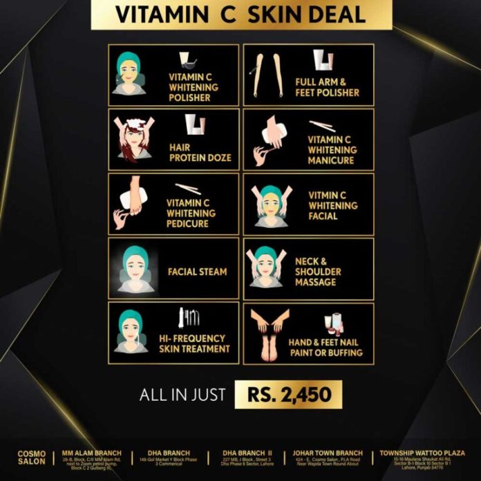 COSMO Salon Rate List 2025 - Story.com.pk